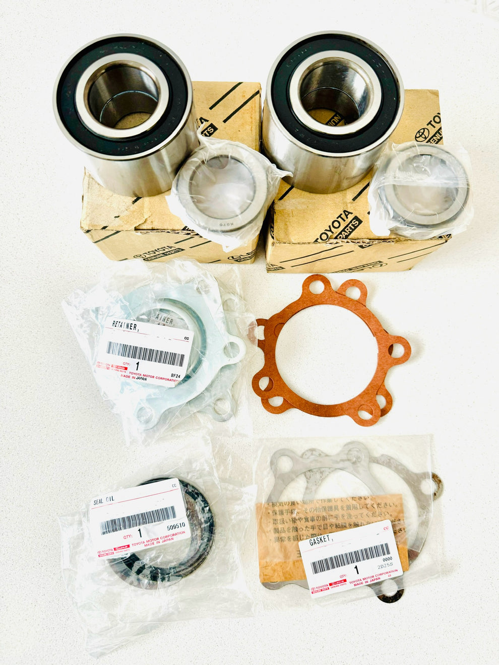 AE86 JDM T Series Rear axle bearing kit – Corolla Spares