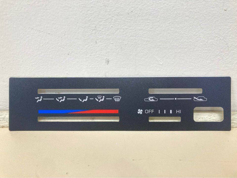 Toyota Sprinter AE86 Zenki Heater Control Decal – Corolla Spares